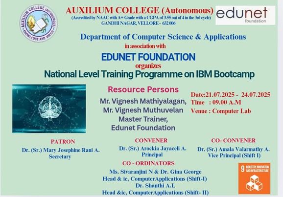 AUXILIUM COLLEGE (AUTONOMOUS)