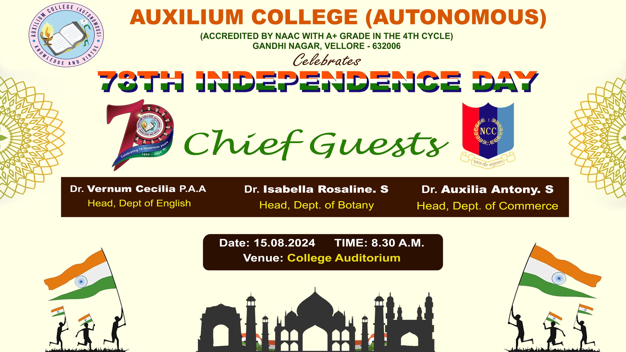 AUXILIUM COLLEGE (AUTONOMOUS)