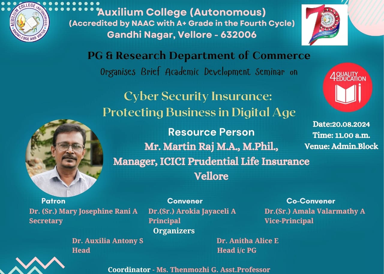 AUXILIUM COLLEGE (AUTONOMOUS)