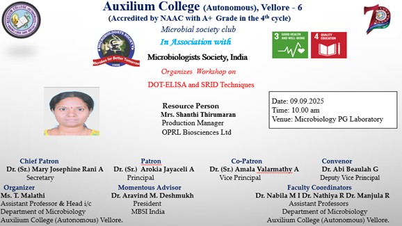 AUXILIUM COLLEGE (AUTONOMOUS)